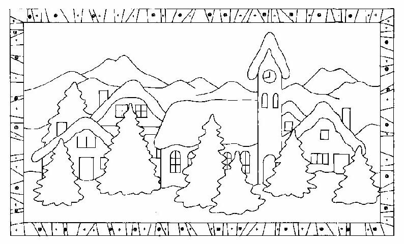 Case 2, Disegni per bambini da colorare